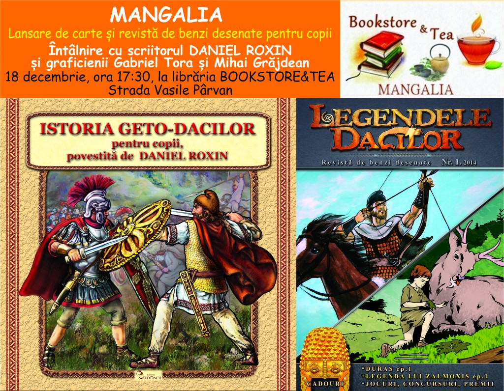 MANGALIA - Astăzi, de la ora 17:30 - Lansarea cărții "ISTORIA GETO ...