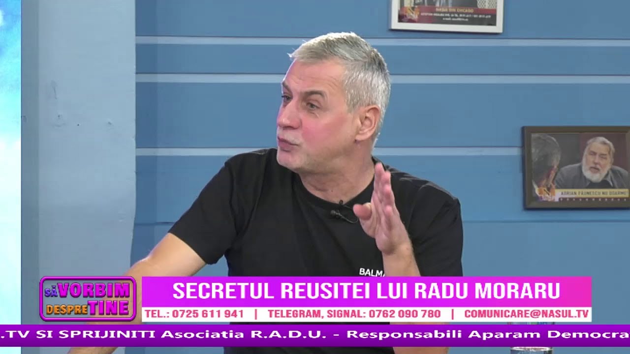 "Secretul reușitei lui Radu Moraru" - WWW.EBINEBINE.RO - Nasul.tv